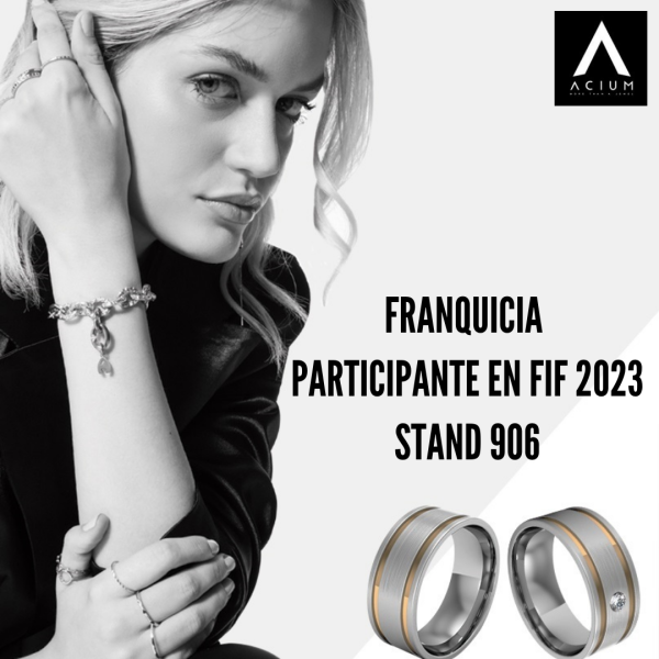 Acium, la franquicia internacional de joyería personalizable d...