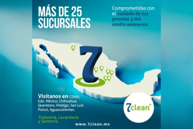 Únete al éxito de las franquicias 7Clean.