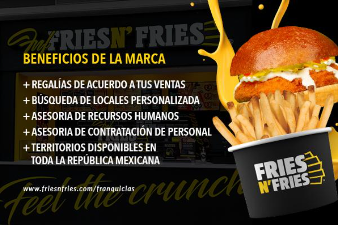 Descubre los beneficios de adquirir una franquicia FRIES N´FRI...