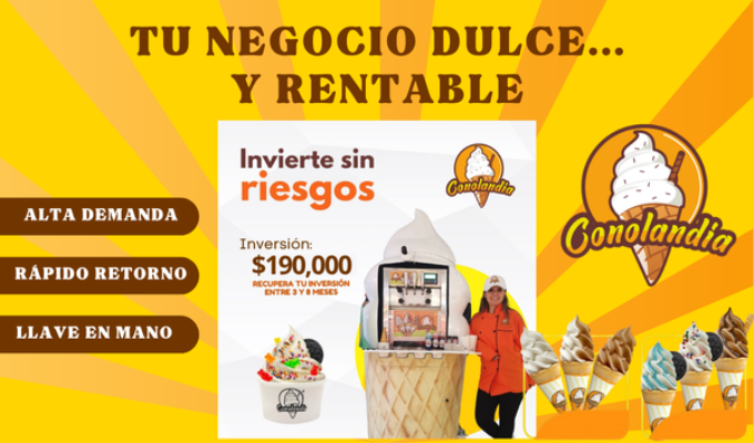 Conolandia la franquicia más completa de México.